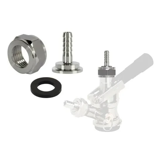 Kegco Hose Nipple Attachment for Keg Couplers – Custom Fermentations